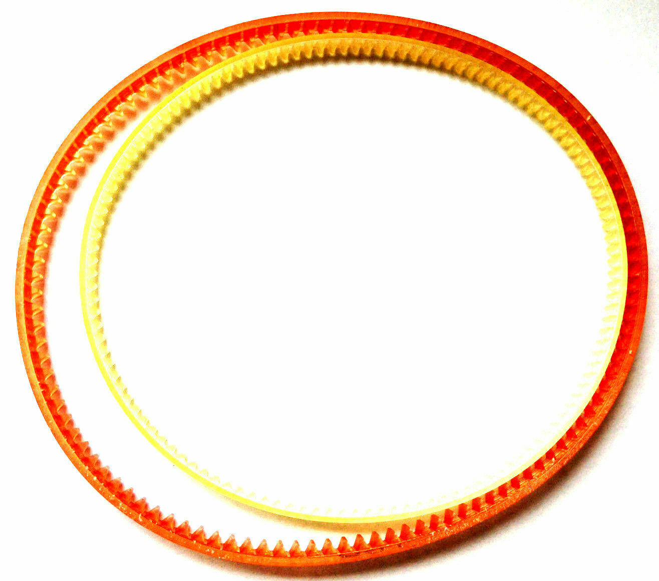 **2 NEW Replacement URETHANE COGGED Belts** for use with a Mastercraft ...