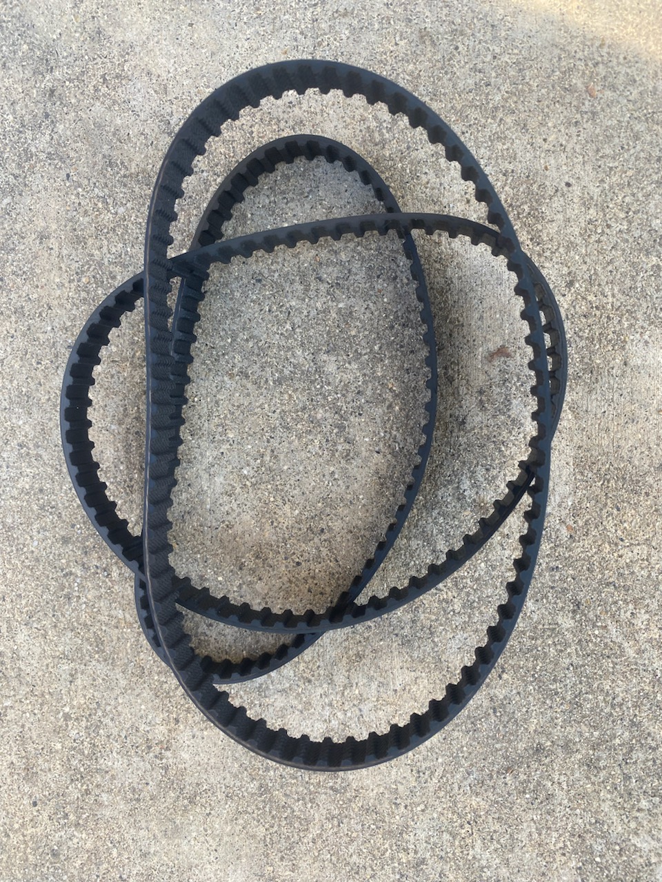 **3 NEW Replacement TIMING TOOTHED Belts** for use with a SOUTH BEND ...